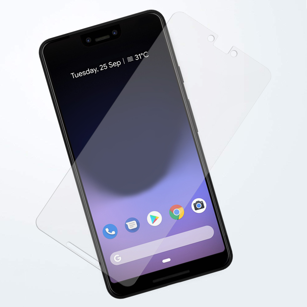 9H Tempered Glass Screen Protector - Google Pixel 3 XL (Clear)